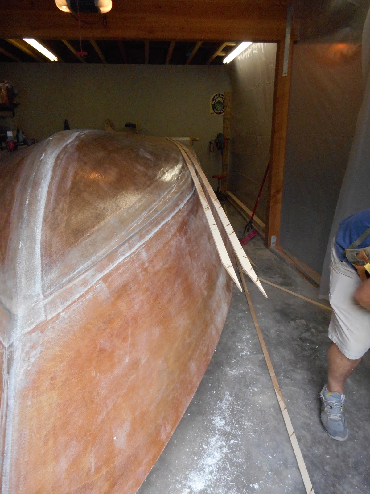 Chris's Boat Project: Keel Strake and Spray Rails