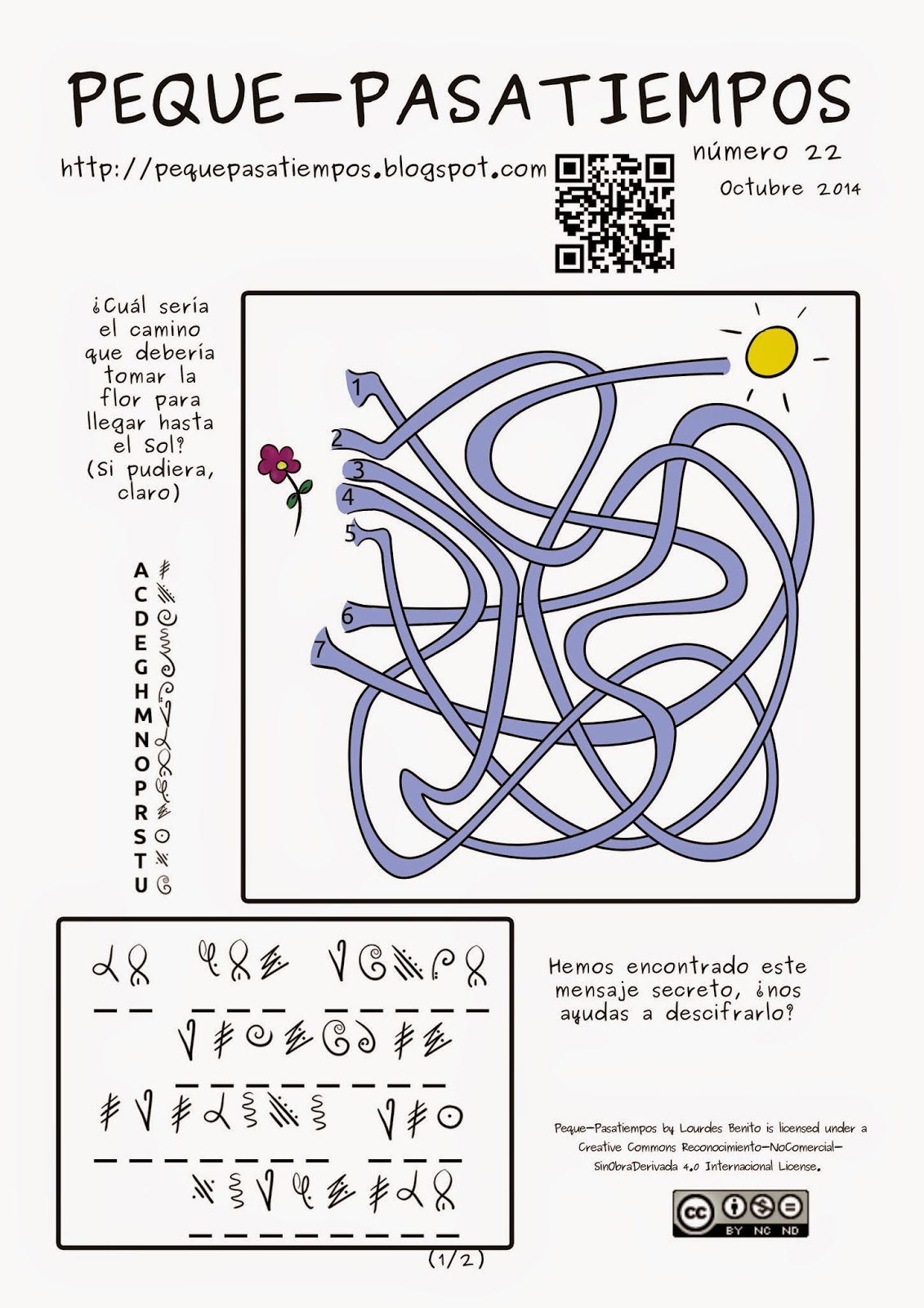 Peque-pasatiempos: PEQUE-PASATIEMPOS nº22