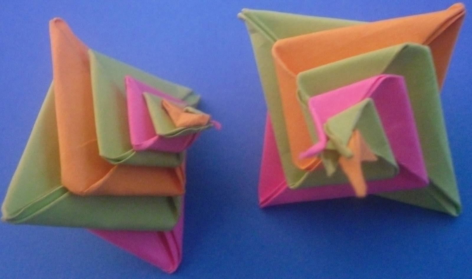 ARTE EN PAPEL - ORIGAMI : FIGURAS EN ORIGAMI