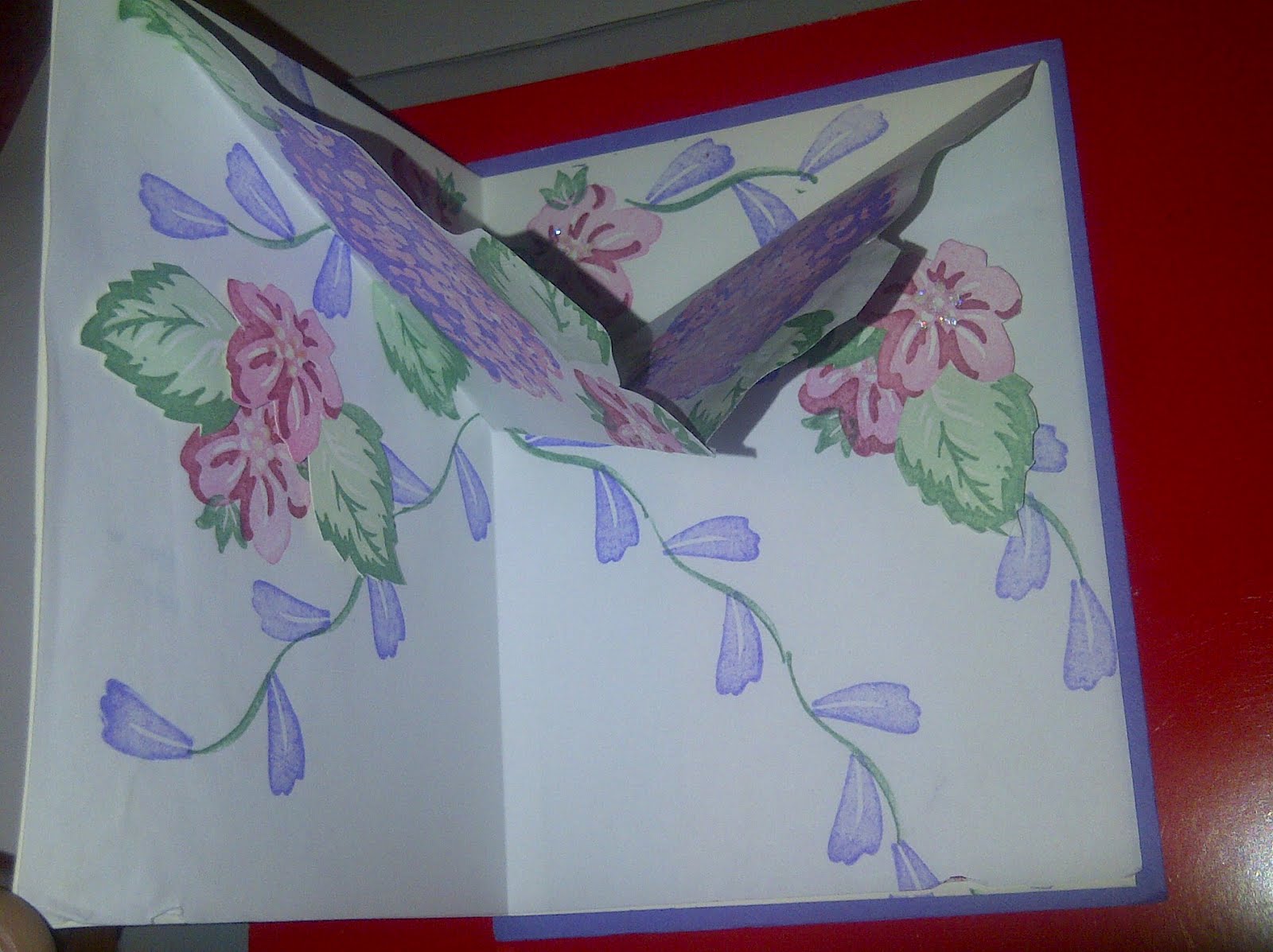 Romantic Stamping!: My Two Favorite Cards: Pop Up Origami Flower Card ...