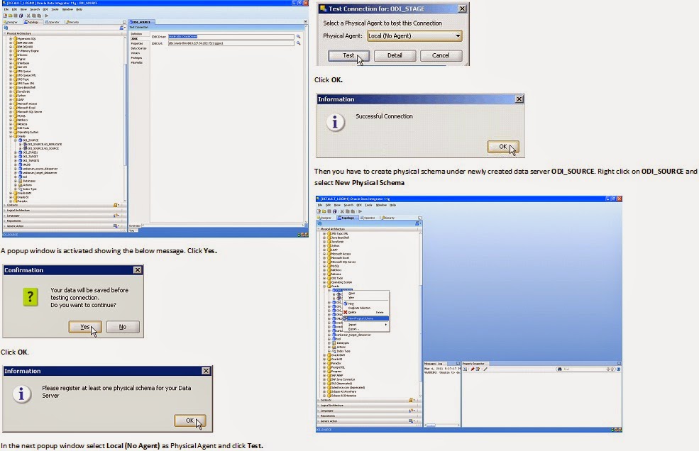 Akash Apps DBA corner: Oracle data Integrator Tutorial --- Part 2 -- (Repositories)