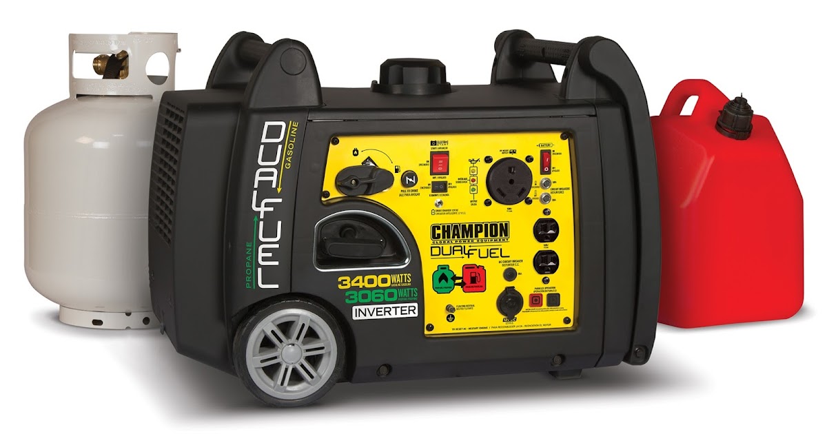 Introducing the RV-Ready, Dual-Fuel, 3400-Watt Portable Inverter ...