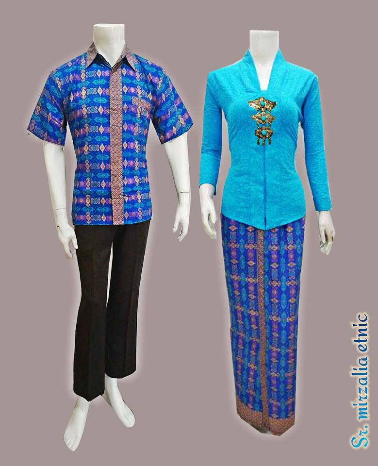 baju batik gamis sarimbit modern etnic - Batik Bagoes Solo