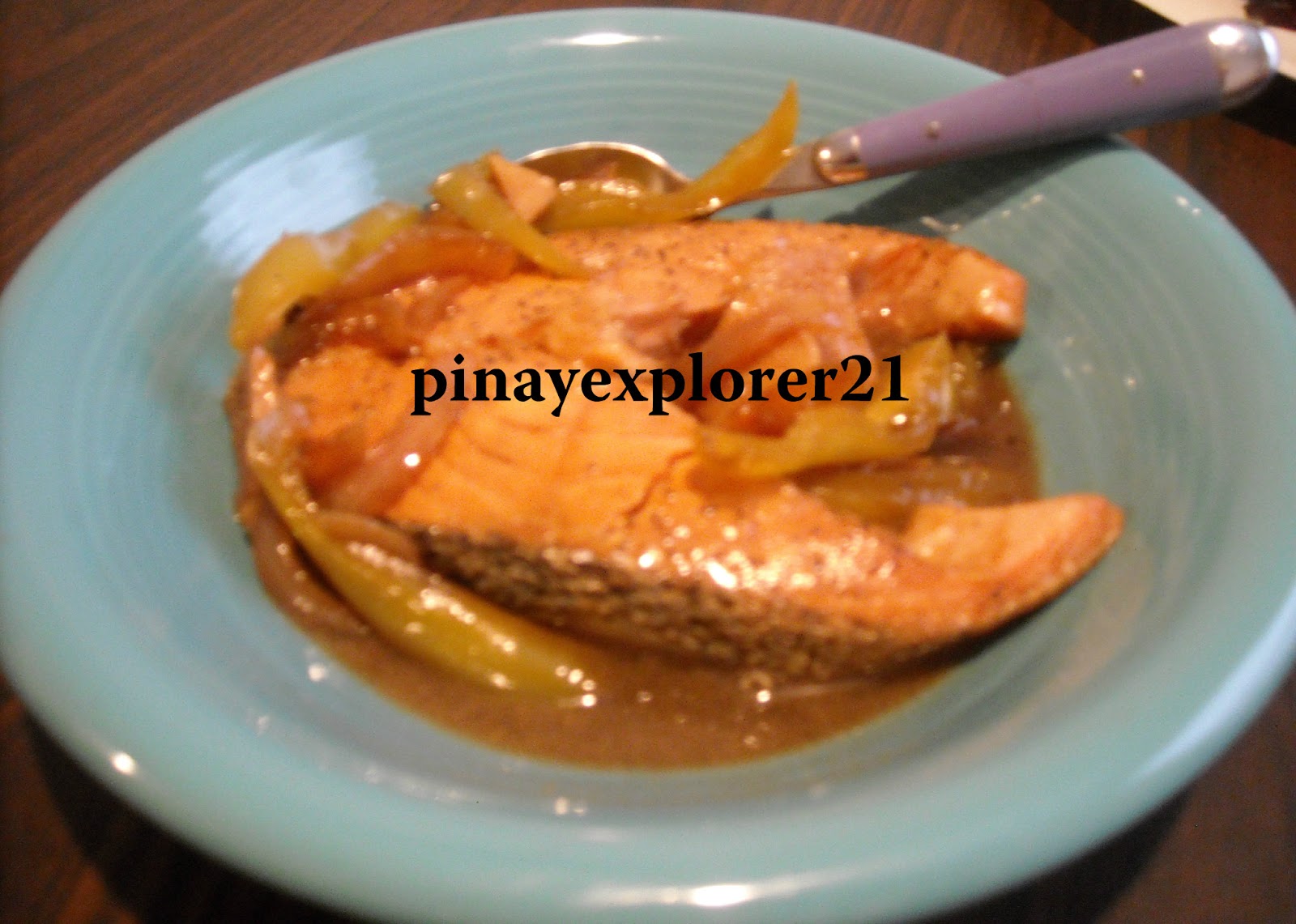 The Sweet Cuisinera: Salmon Paksiw