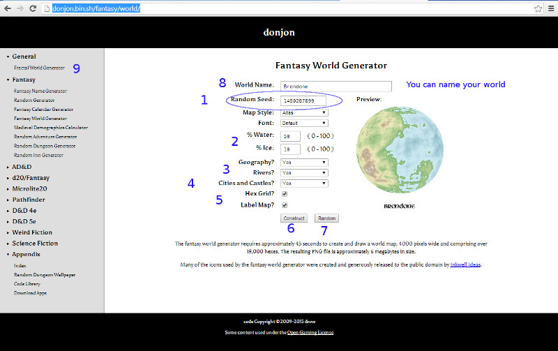World of the Fifth Sun: Quick free world maps using GIMP filters and ...