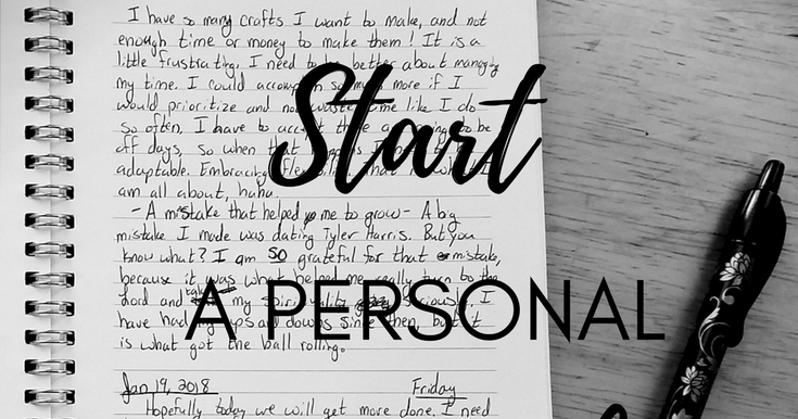 How to Start a Personal Journal