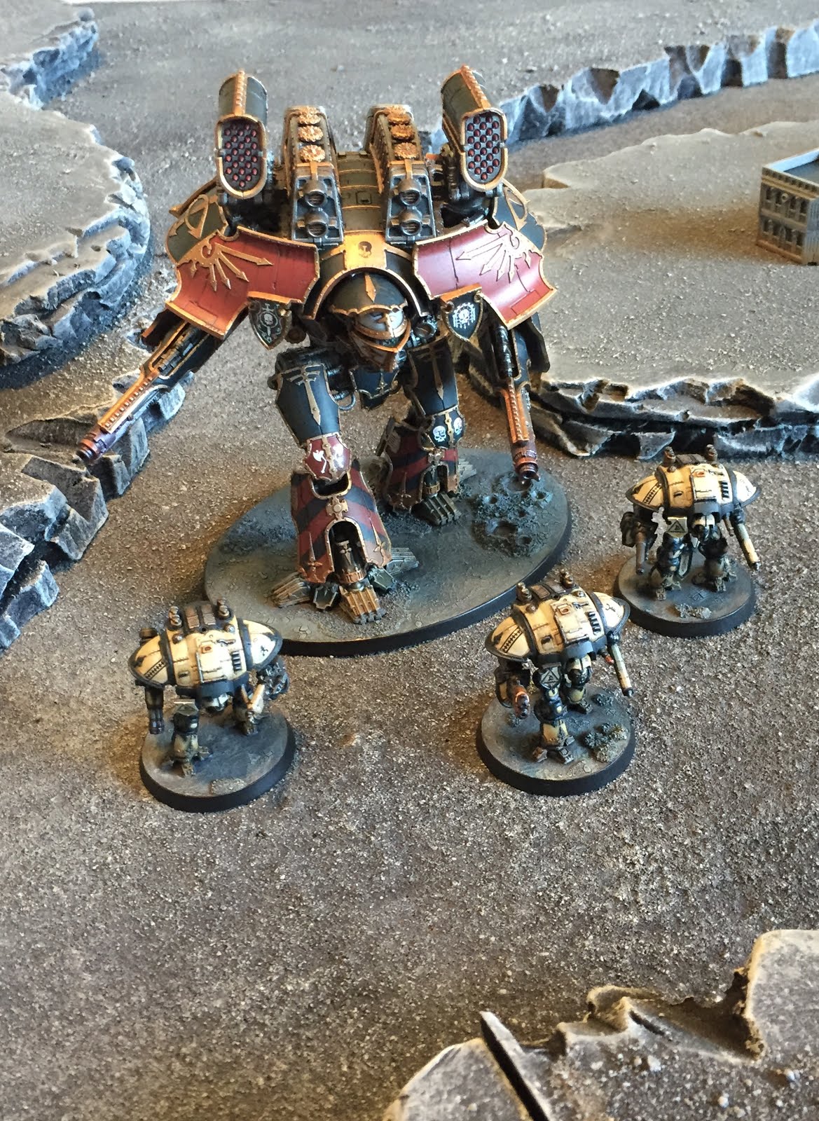 World of Walton's Crafts: The God Engines Walk!