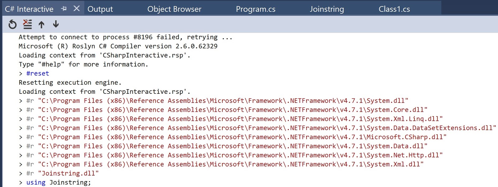 Hodentekhelp Can I Run A Class Library Project In An Interactive Session