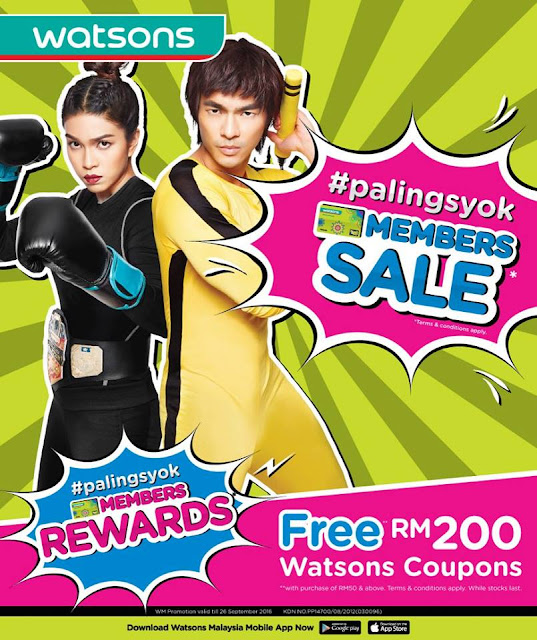 Watsons Celebrates VIP Members Anniversary with #PalingSyok Rewards ...