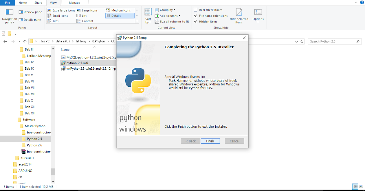 Instalasi Python Di Windows Dan Contoh Program Python - Ngodingdulu.com