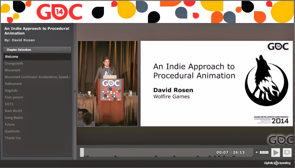 Animopus: GDC: Indie Approach to Procedural Animation