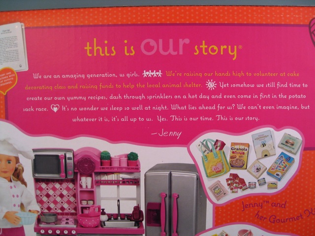 Our Generation "Jenny and Her Gourmet Kitchen" Set | The Toy Box ...