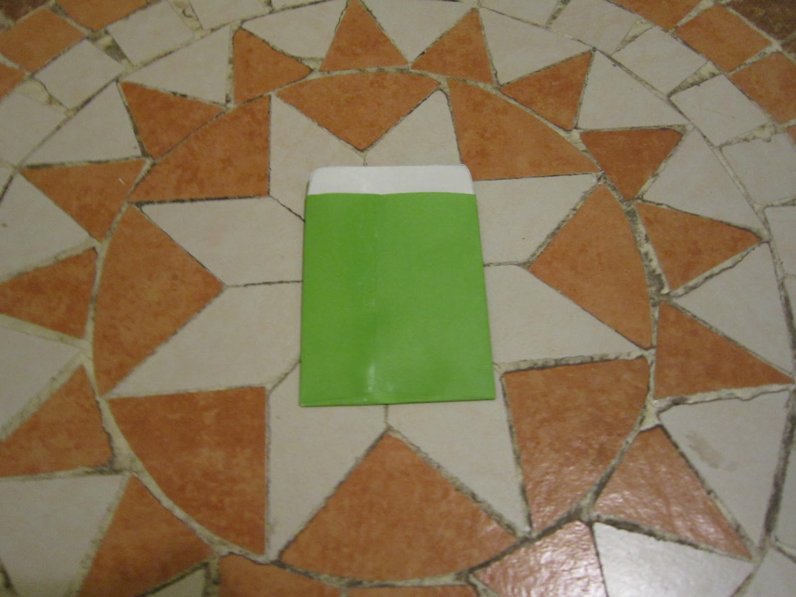 Craft Gumbek: Mini kuverta in šablona