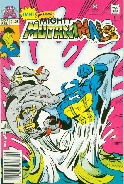 TMNT Entity: Mighty Mutanimals #7