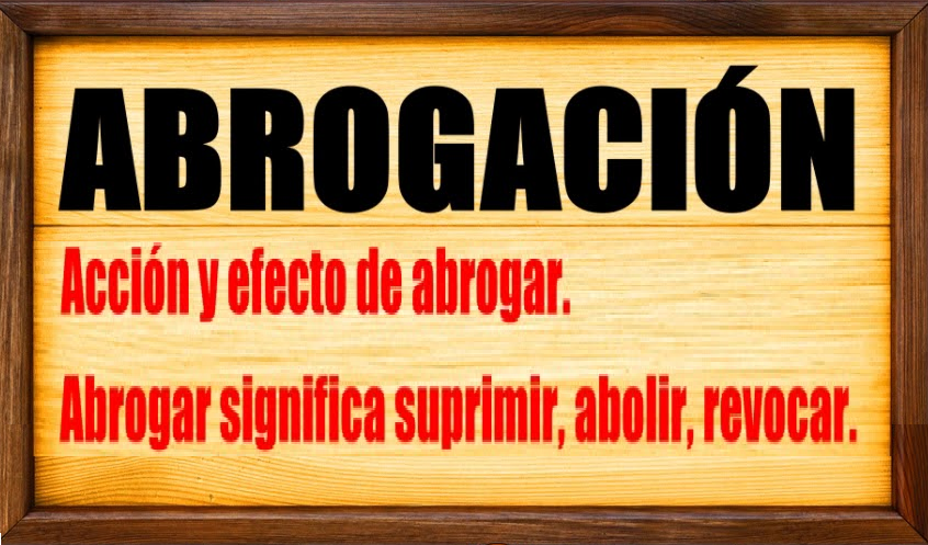 ÉRIKA MODA: ABROGACIÒN