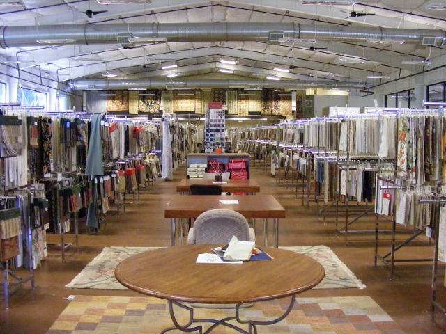 Cafe DeCocco: Want a peek inside a trade only fabric showroom?