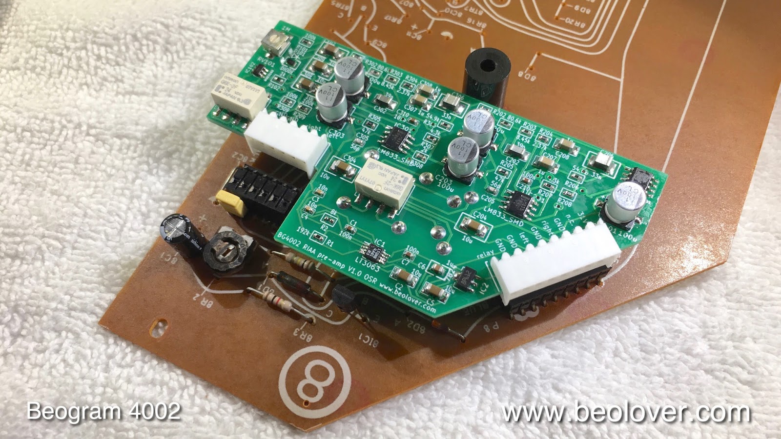 beolover: Beogram 4002 (5523): Installation of 4002 Commander MkII ...