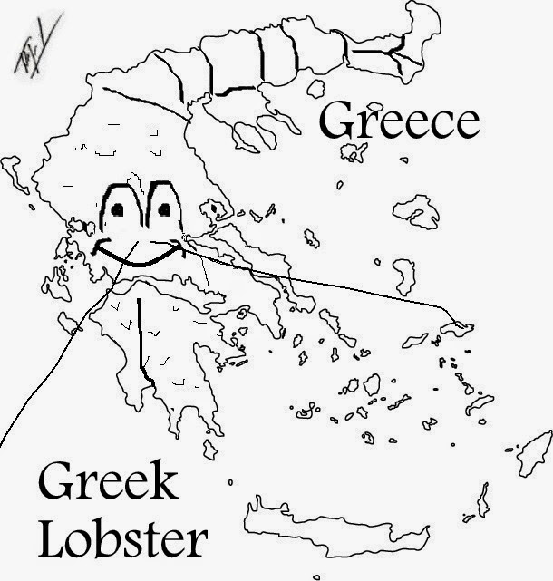 Funny maps: Funny maps of Greece