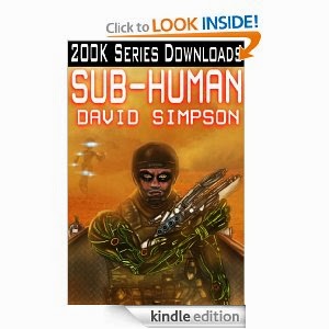 Flurries of Words: 99 CENT BOOK FIND: Sub-Human (Book 1) by David Simpson