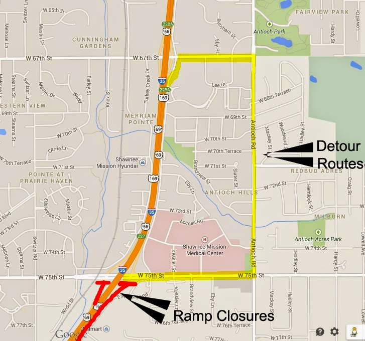 Operation100news: 75th Street construction project underway, already ...