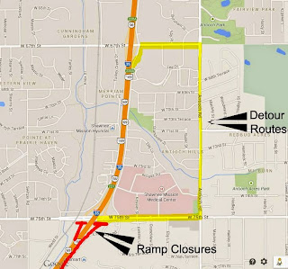 Operation100news: 75th Street construction project underway, already ...