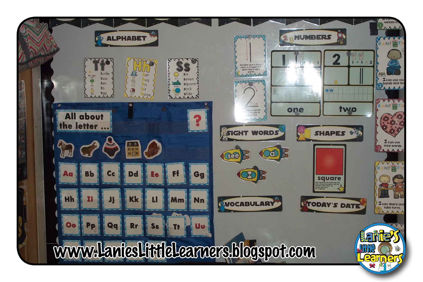 Lanie's Little Learners: Space Theme Number Anchor Charts {Space Theme ...