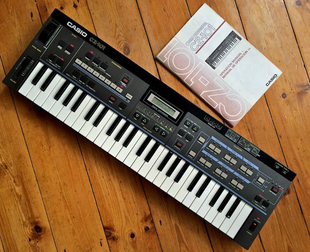 MATRIXSYNTH: CASIO CZ101 VINTAGE SYNTH + ORIGINAL CZ-101 Operation Manual