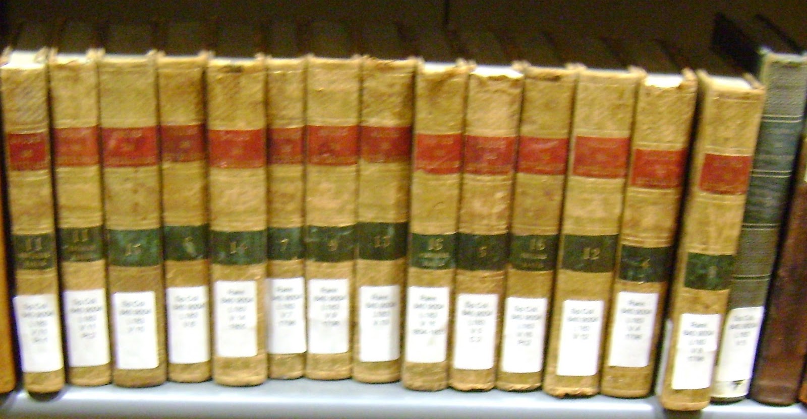 Rare books collection shelf mark and barcode problems