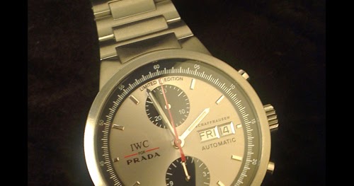 Fashionpics2013: IWC For Prada Watch For Men 2013