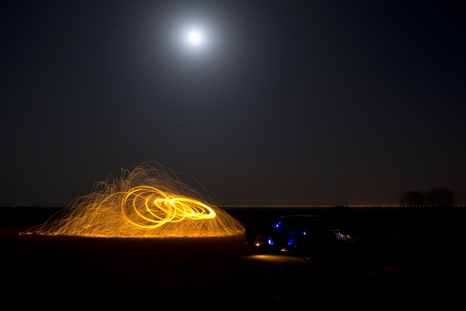 Digitally Exposed: Light Painting with Steel Wool