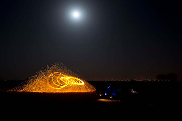 Digitally Exposed: Light Painting with Steel Wool