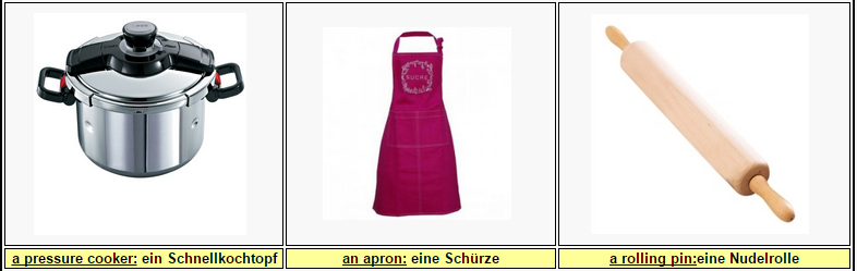 German Vocabulary - In the kitchen « L E A R N G E R M A N