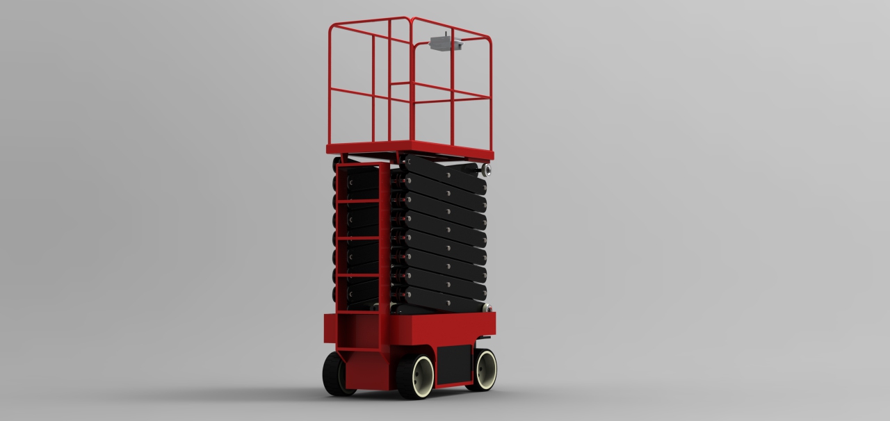 Scissor Lift || Download free 3D cad models #100096