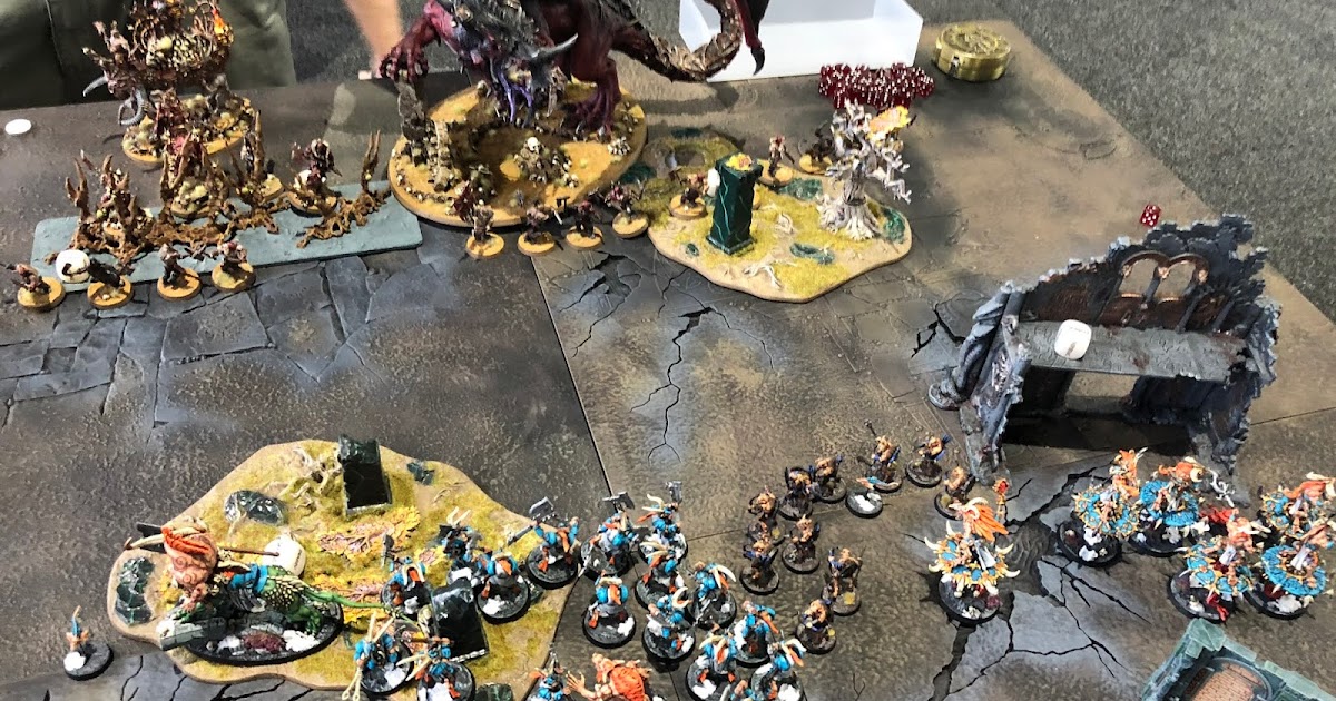 The Rune Axe : #163: CanCon Game 1 Battle Report - Beasts of Chaos VS ...