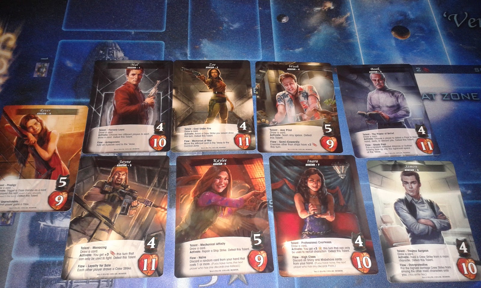 Legendary Encounters Firefly Deck building Game from Upper Deck