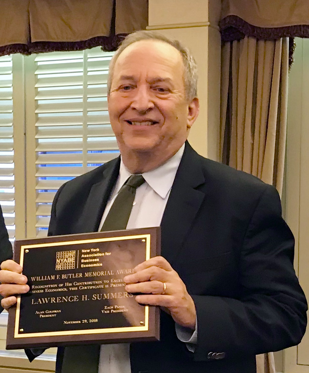 CityEconomist Update: LAWRENCE SUMMERS | Butler Award