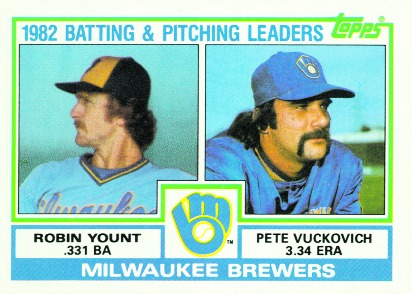 1983 Topps Blog: #321 1982 Milwaukee Brewers