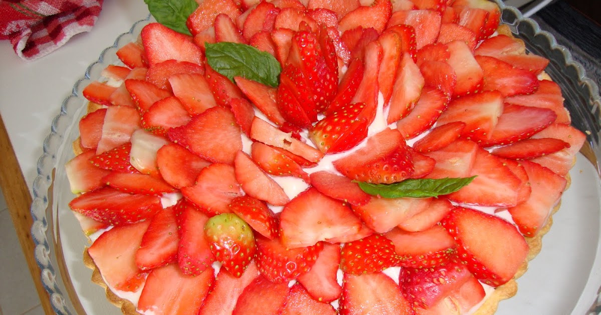 Receitas e lugares do mundo português: Tarte de Morango com Queijo