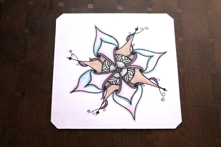 Kiki's Kandyland: 2nd Attempt at Stella Zentangle