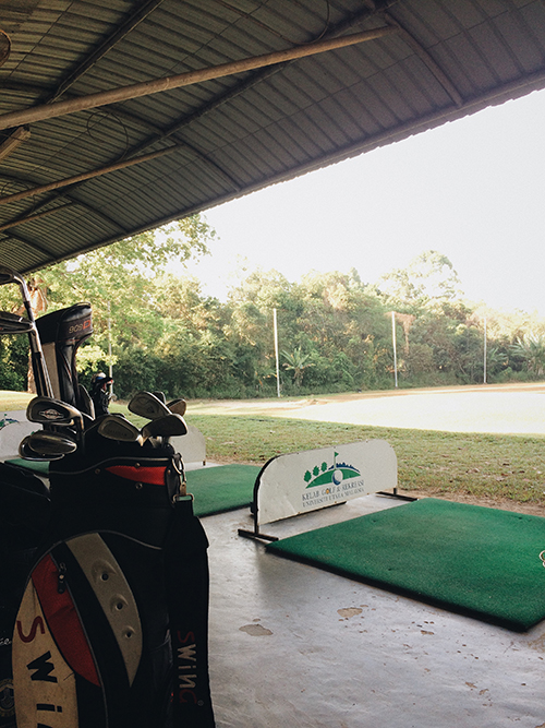 raihanahariff: 23/03: Golf Clinic in UUM