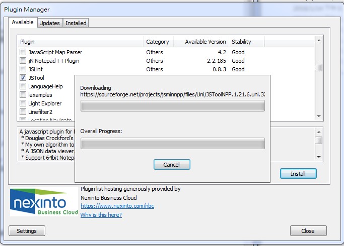 Java程式教學甘仔店: Notepad++ Plugins JSTool for Javascript