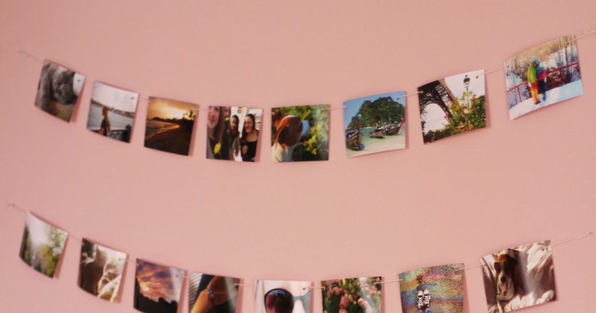 Nataly's life: Easy photo string