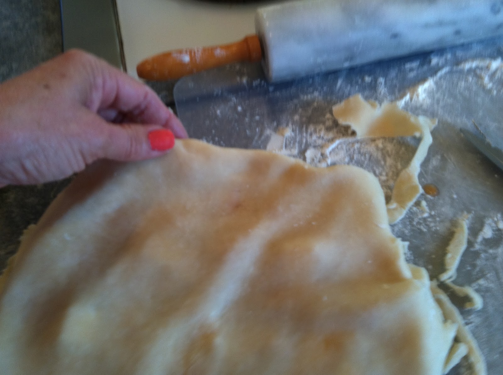 Powersinthekitchen: Peach Pie