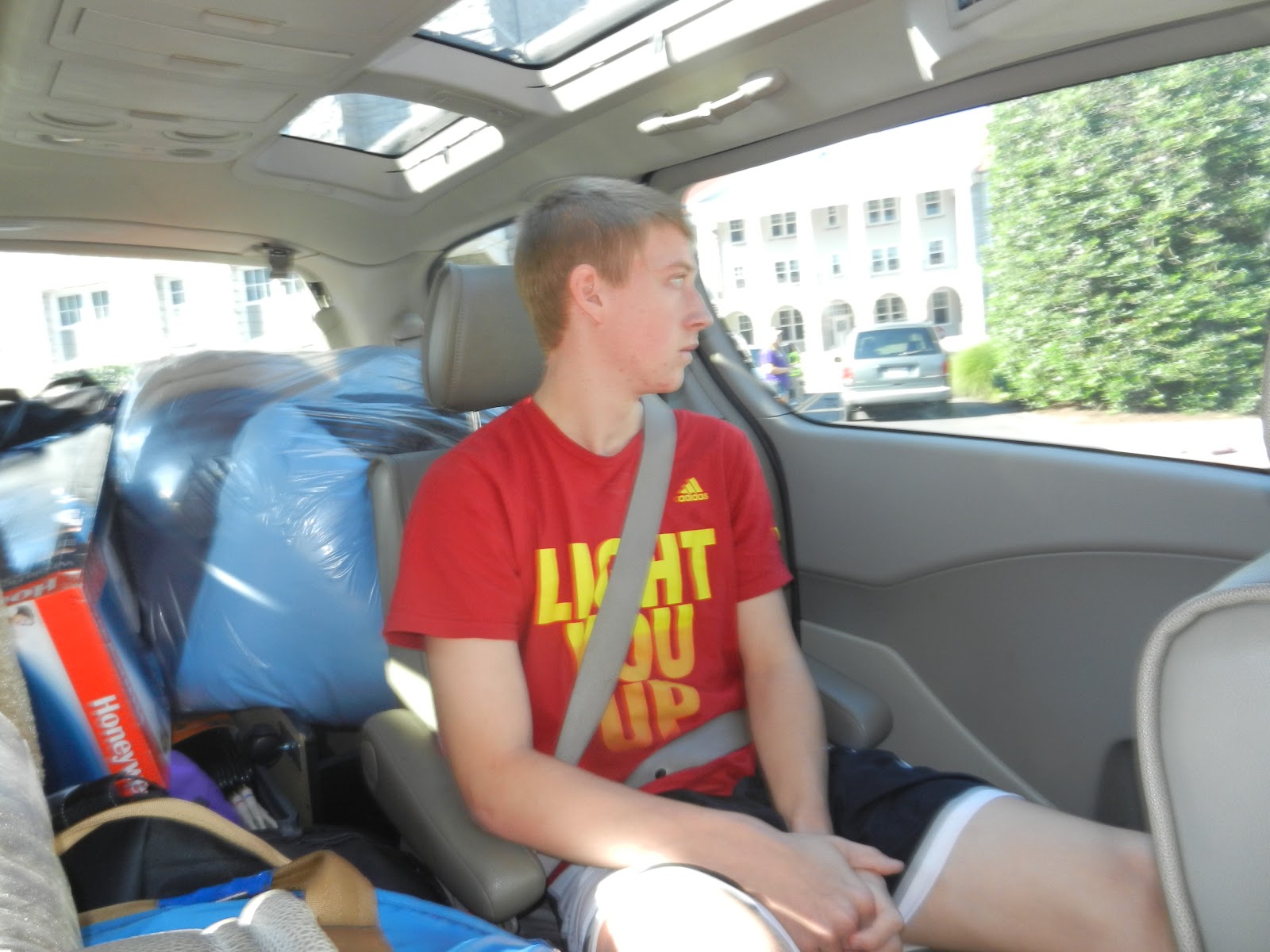 Photons and Electrons: Tim's First Day at JMU