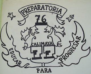Escuela Preparatoria Oficial No. 76: Escudo