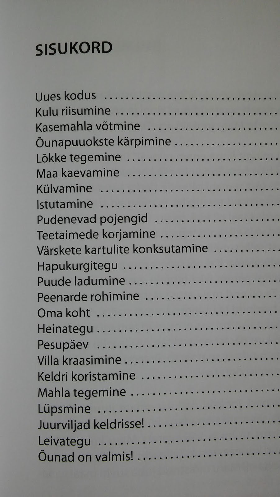 keskkonnasõbrake: TARKUSTE RAAMAT