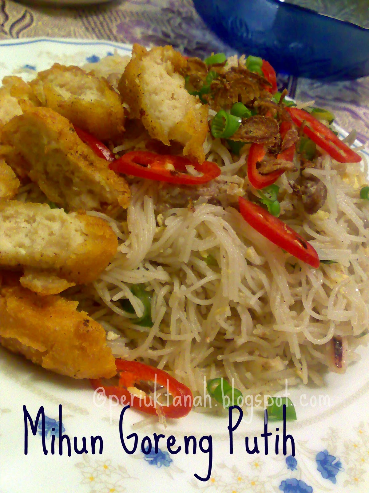 periuktanah: Mihun Goreng Putih aka Mihun Goreng Singapore