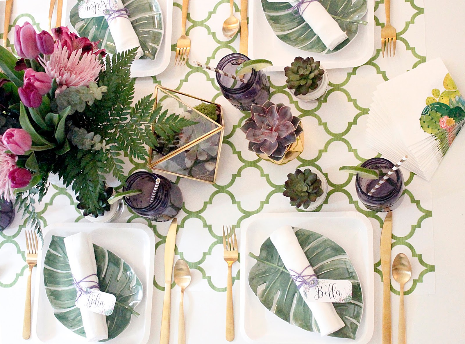 A Lovely Design: Terrarium Making Party
