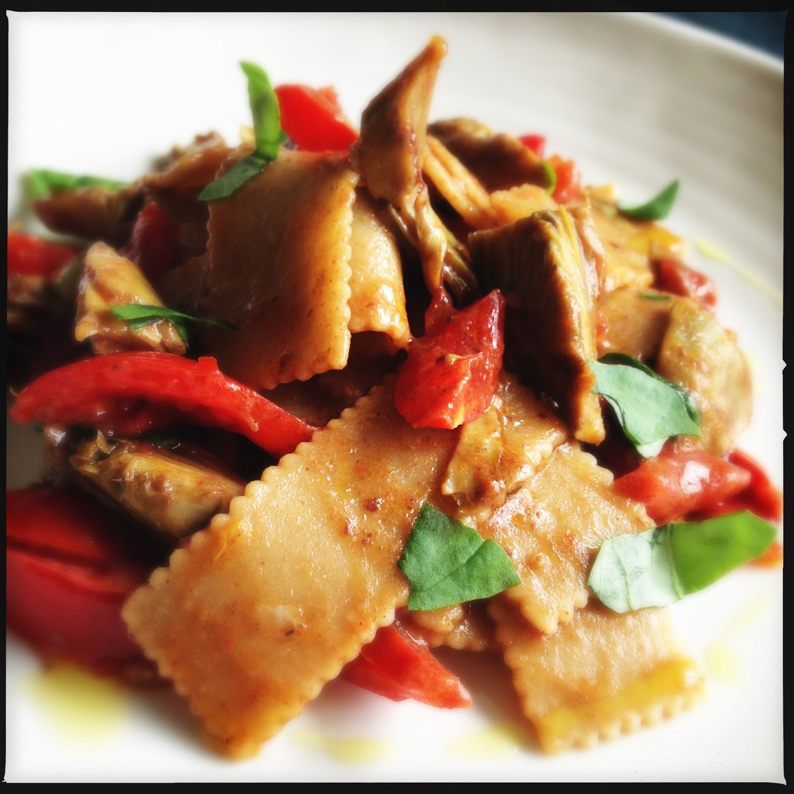 La cucina alchemica di Yaya: I sagnarelli con carciofini sott'olio e ...