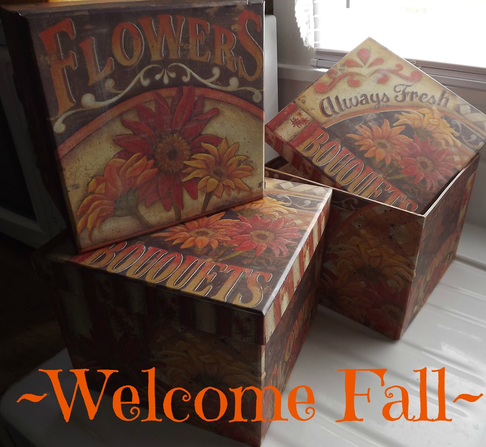 Life Inside the Page: Welcome Fall boxes